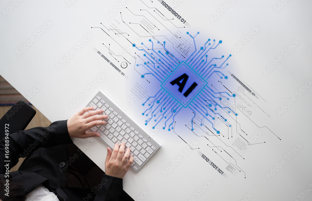 AI Assistant Brain Processor with LLM Technology, Big Data, Machine Learning, Generative AI for ...