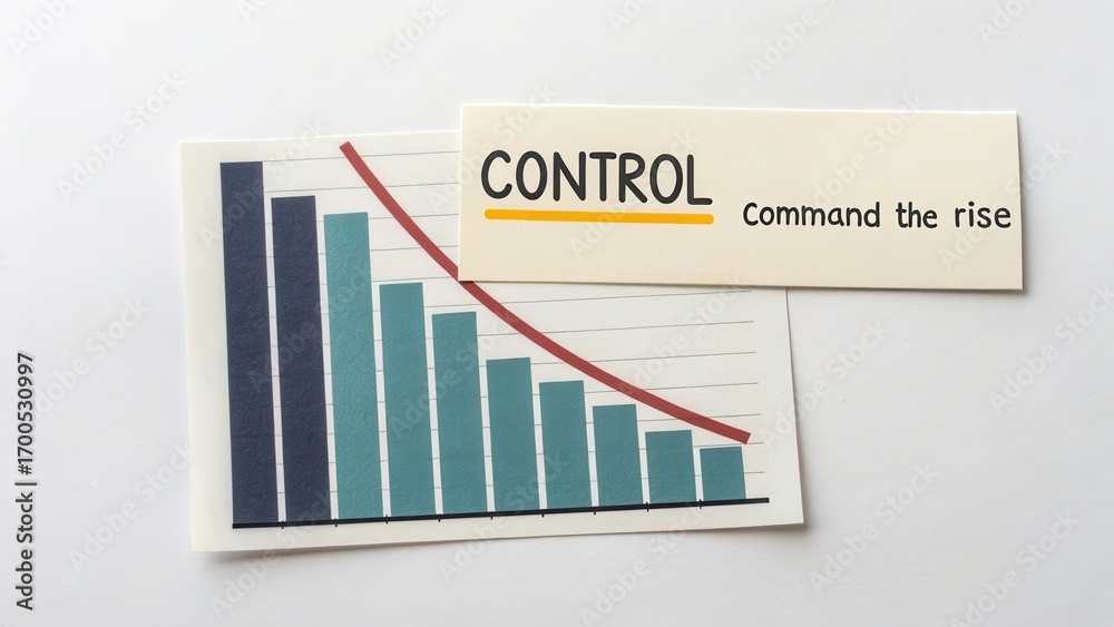 Control Chart for Data Visualization and Command the Rise Concept Stock ...