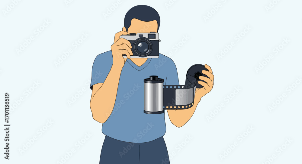 Developing Film Photography A Step-by-Step Guide for Beginners Stock ...