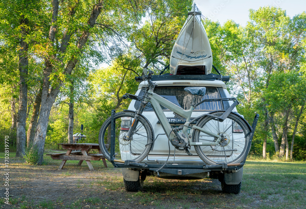 Halsey, NE, USA - September 7, 2025: Toyota 4Runner SUV with an ...