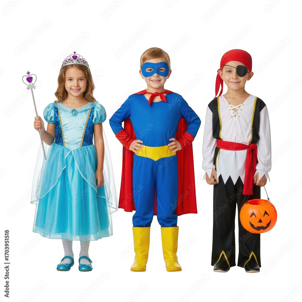 Halloween costumes princess superhero pirate kids party dress up ...