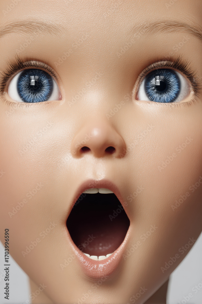 ai narrating magical fairy tale evokes deep emotions through closeup ...