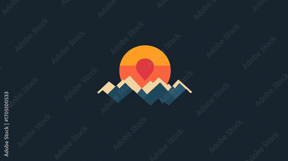 Heartbeat logo designed for medical campaigns highlighting health ...