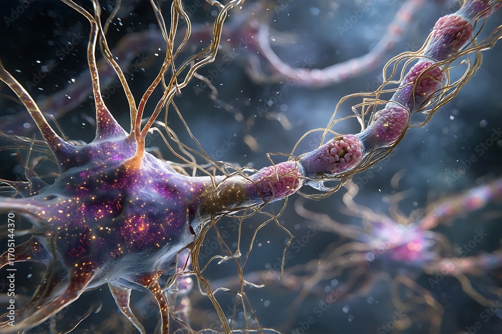 Neuron Shrinkage And Death In Alzheimer’S Disease, Neural Dendrites ...