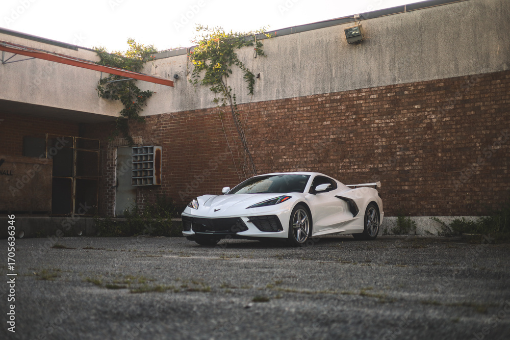 Stock-Foto „2026 C8 Chevrolet Corvette base model in Beaufort, South ...