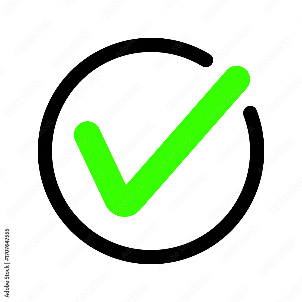 Checkmark Icon Vector Transparent PNG, Success, Approval, and ...