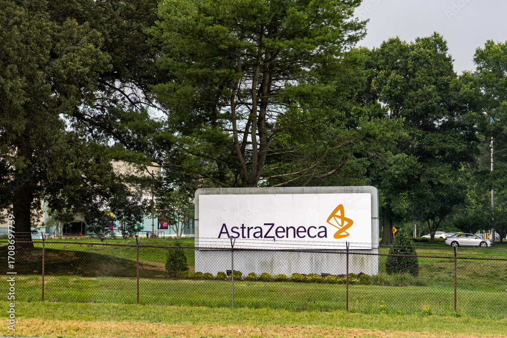 Newark, Delaware - June 30, 2025: Signage along Interstate 95 at ...