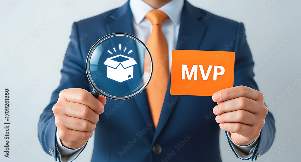 Concept of MVP Minimum Viable Product. Analysis of life cycle of ...