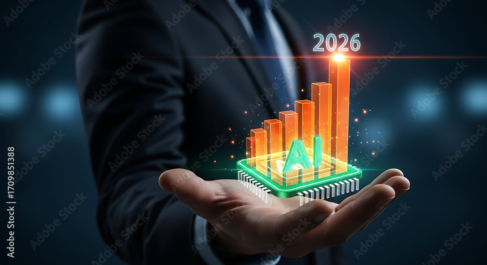 Artificial Intelligence Growth Forecast for 2026 and Beyond Represented ...
