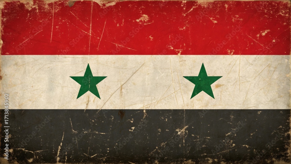 Syrian Flag: The Syrian flag, a symbol of heritage and national ...