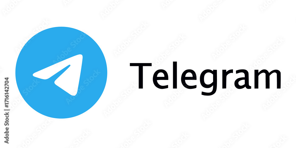 Telegram icon, Telegram logo on Transparent background. vector, symbol ...