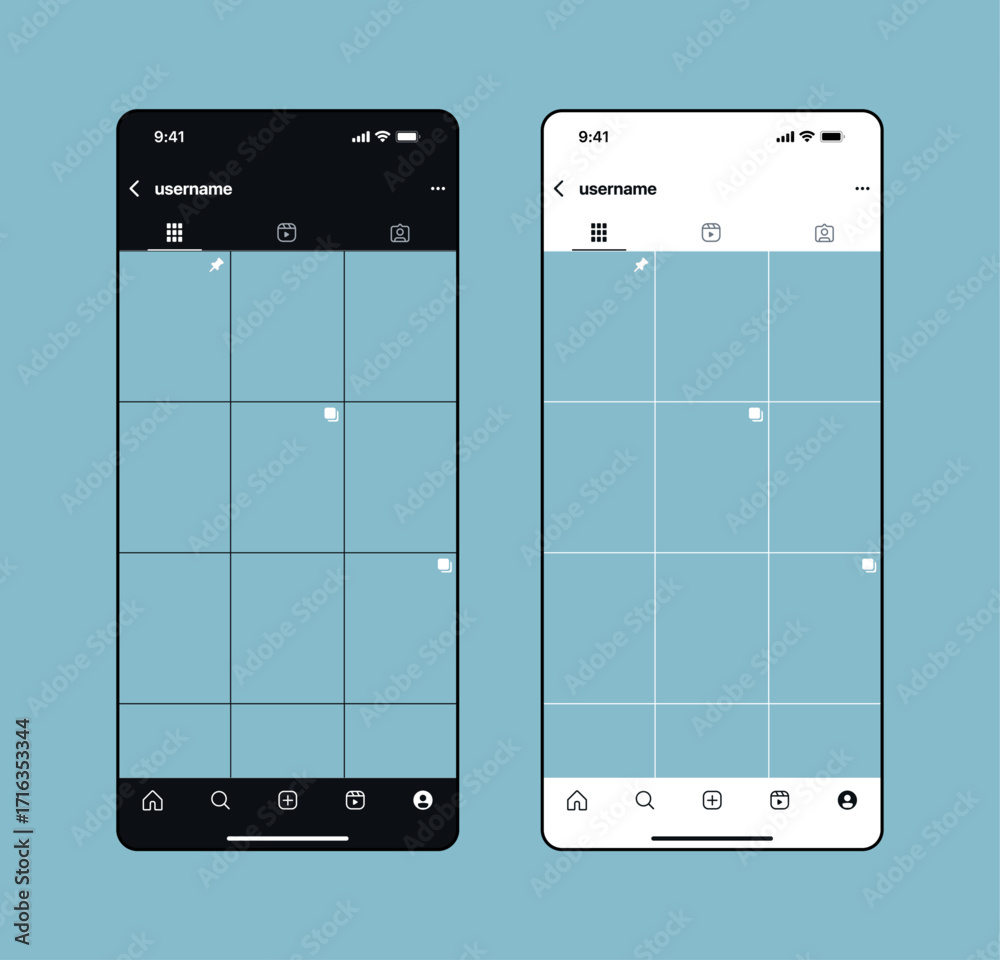 Instagram template 2025 update with new features mockups shown on ...