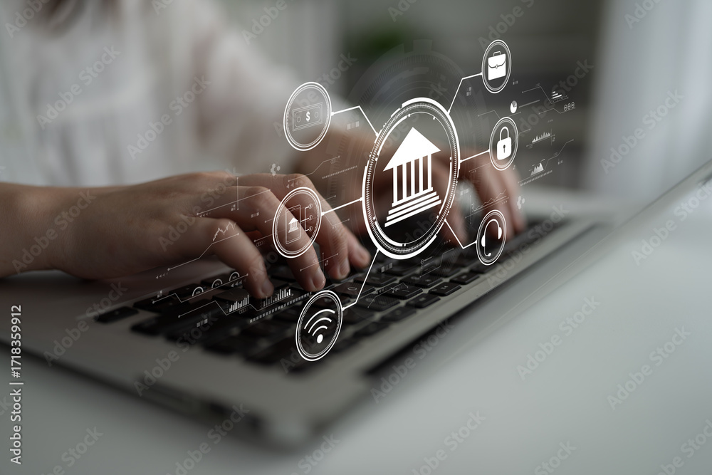 A concept of digital banking and online financial technology (FinTech ...