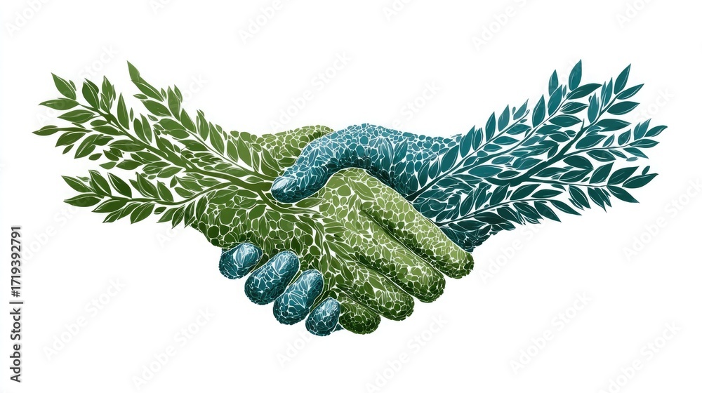 Ilustración de Stock Olive Branch for Peace - International Harmony ...