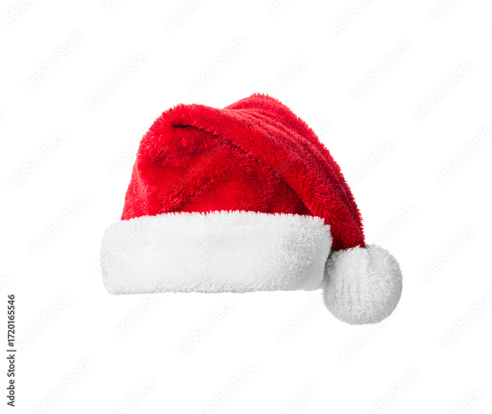 Santa Claus helper, closeup object. Isolated on transparent background ...