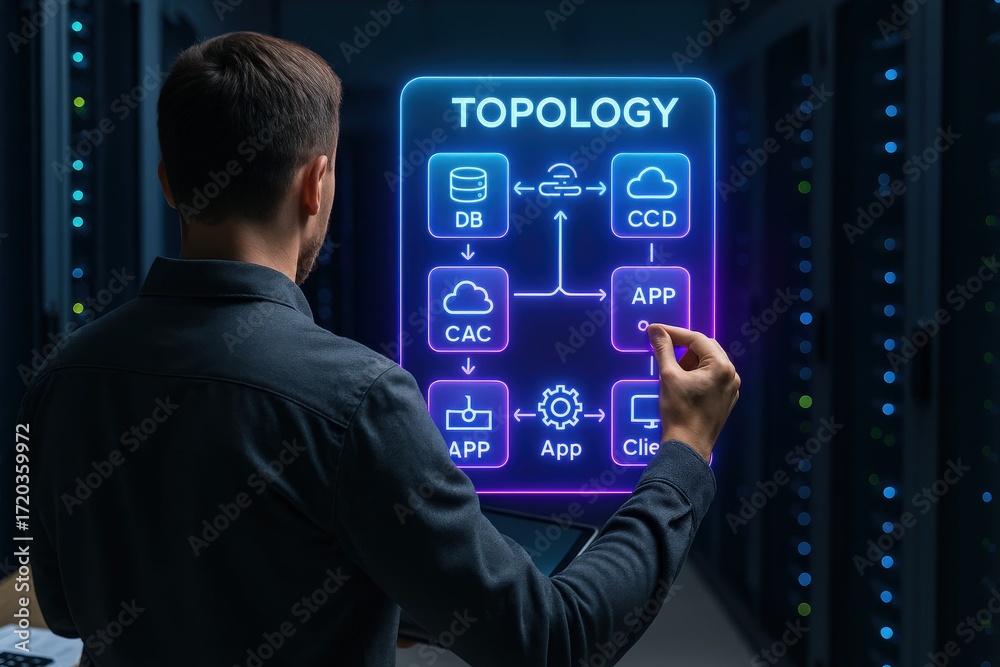 Data management strategies and topology visualization in modern data ...