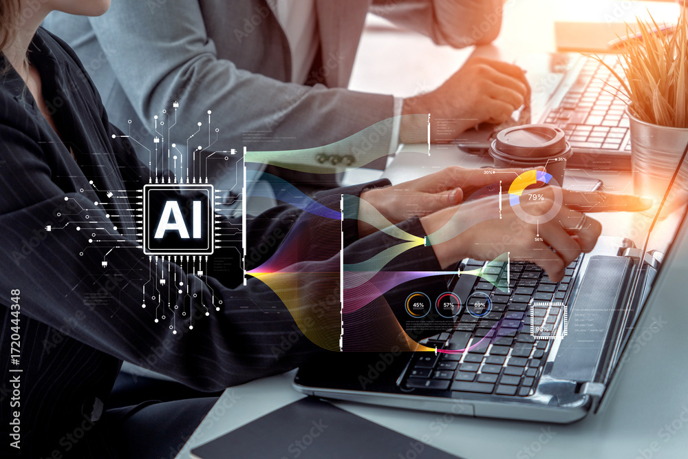 AI Assistant Brain Processor with LLM Technology, Big Data, Machine Learning, Generative AI for ...