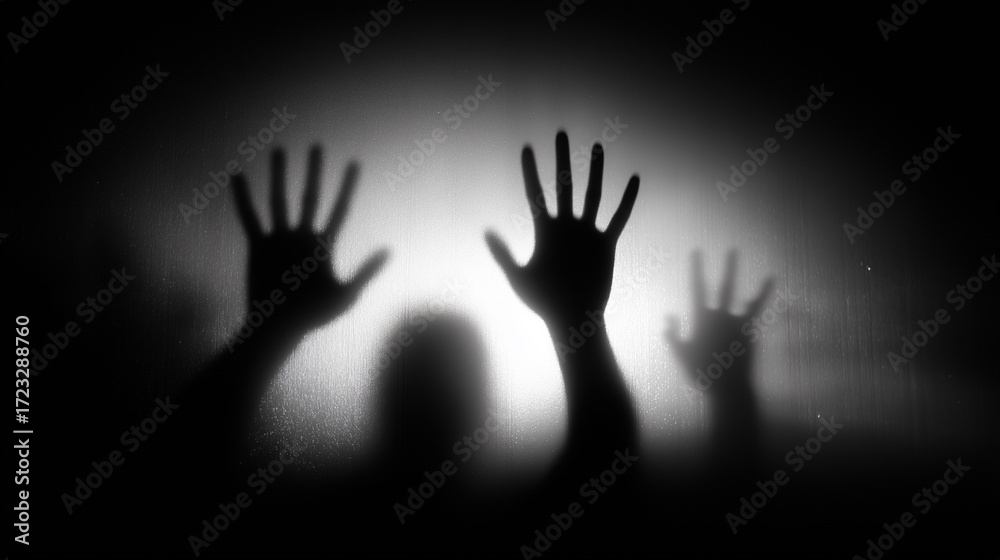 scary shadow with hands for halloween background,Terrifying scary hands ...
