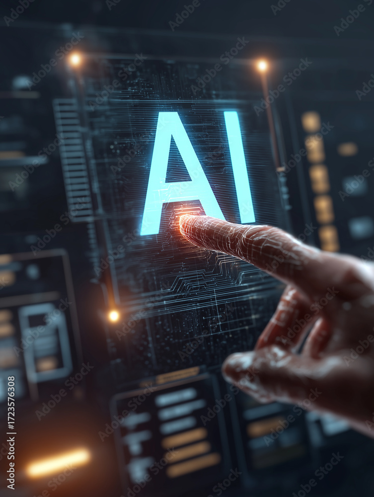 Stockfotot ai, Graphics Card, AI GPU, GPU, Machine Learning, humanoid ...