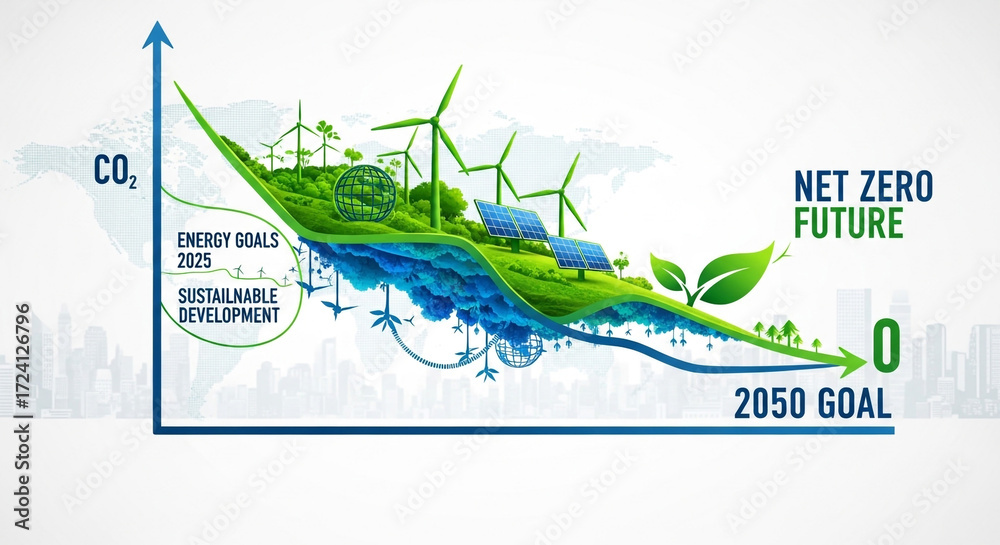 Achieve a sustainable future with clean energy solutions, reaching net ...