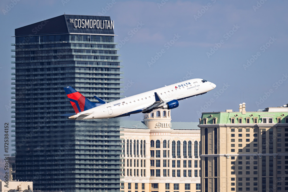Photo Stock Harry Reid Airport 8-31-2025 Las Vegas NV USA Delta ...