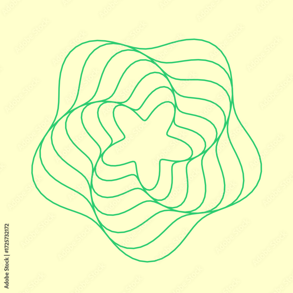 Tourbillon et Vortex Vectoriel, élément de décoration graphique et ...