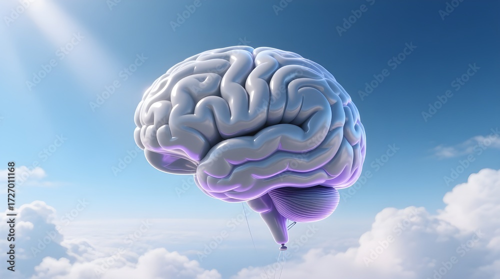 brain, head, mind, anatomy, human, organ, 3d, cerebral, think, body ...