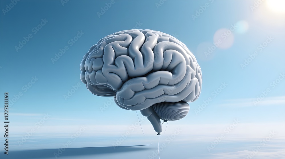 brain, head, mind, anatomy, human, organ, 3d, cerebral, think, body ...