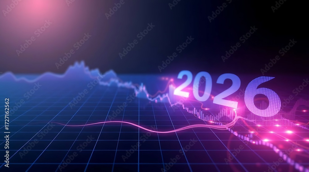 Business Growth and Future Strategy Concept 2025 to 2026 with Digital ...