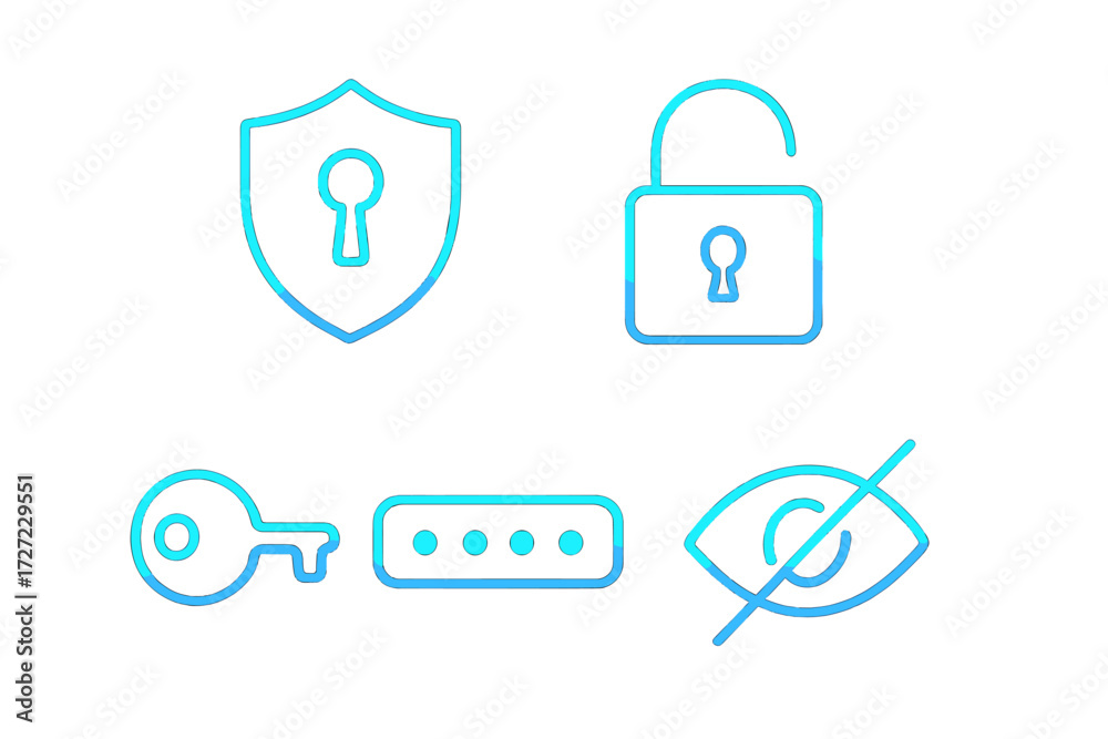 Comprehensive set of digital security, privacy, and access control ...