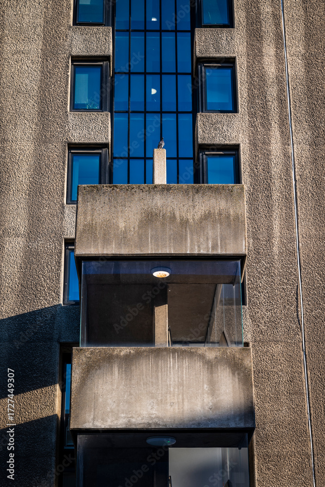 Blake Tower, Central Street, Brutalist architecture, Islington, London ...