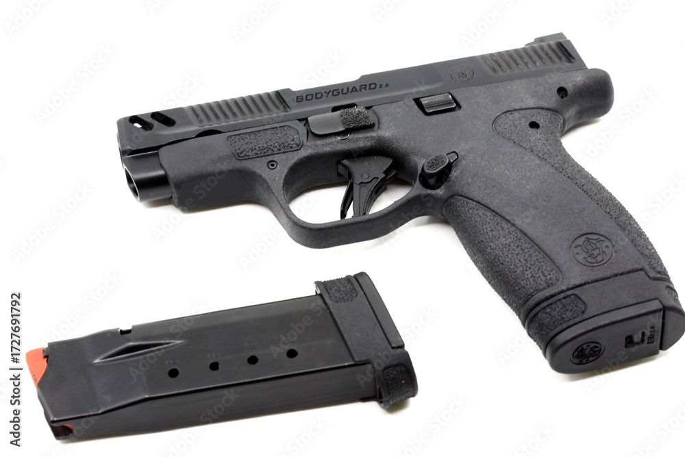 Smith & Wesson M&P pistol. The model: Bodyguard 2.0 Carry Comp was ...