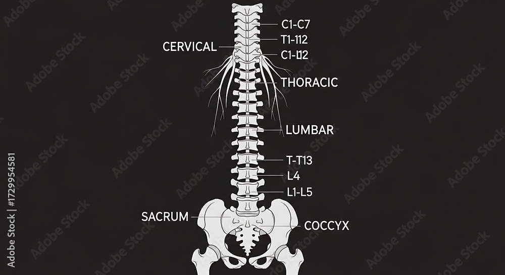 Understanding the Human Spine Anatomy Vertebral Column and Nerve ...