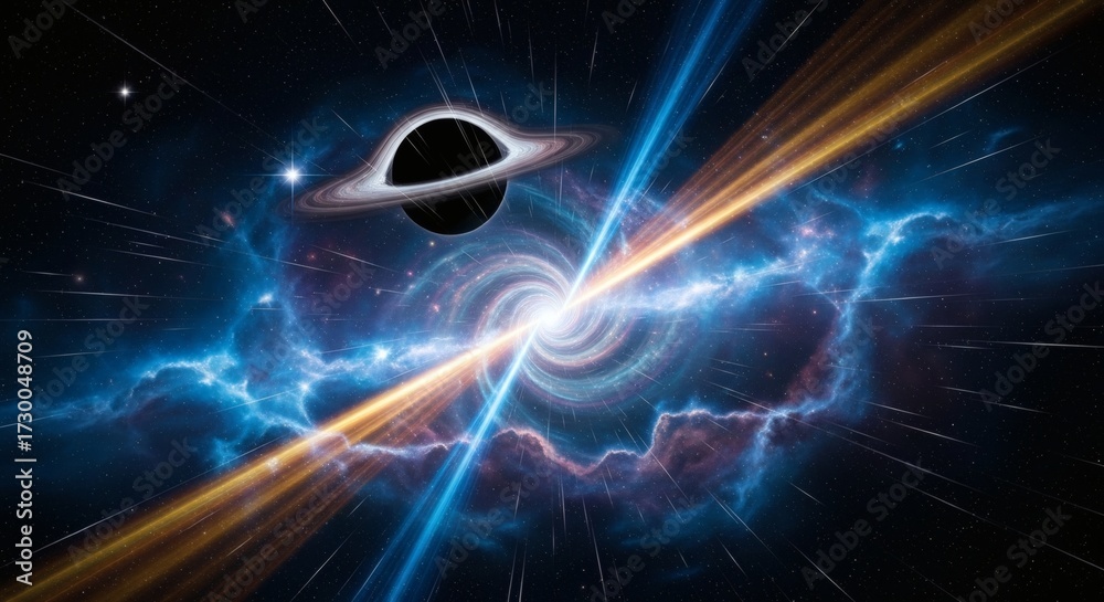 Vast Cosmic Depths A Science Fiction Vision of a Black Hole's ...