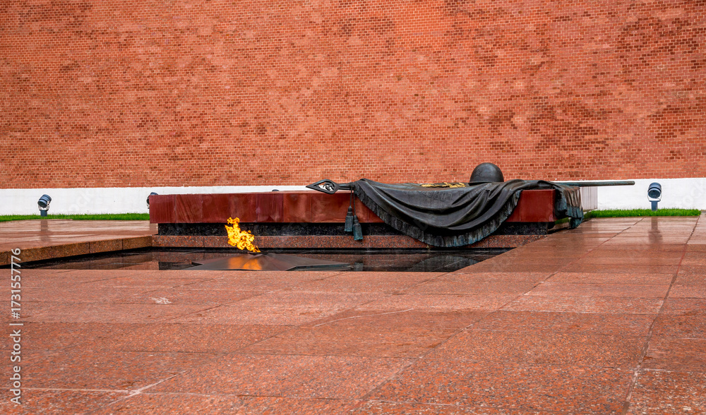 Eternal Flame Memorial at Tomb of the Unknown Soldier in Alexander Park ...