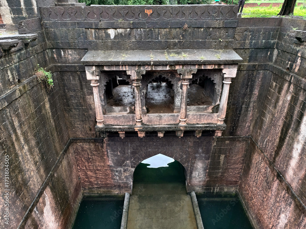 28 Sept 2025, Baramotichi Vihir is a stepwell in Limb village in Satara ...
