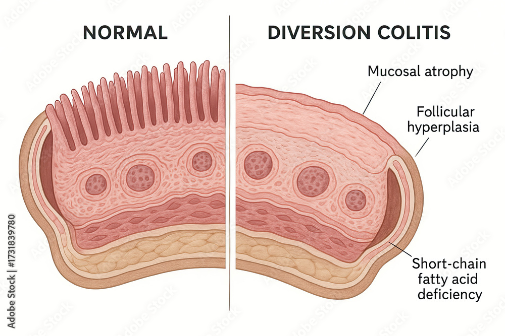 Stockillustrationen Illustration showing a cross-section comparison of ...
