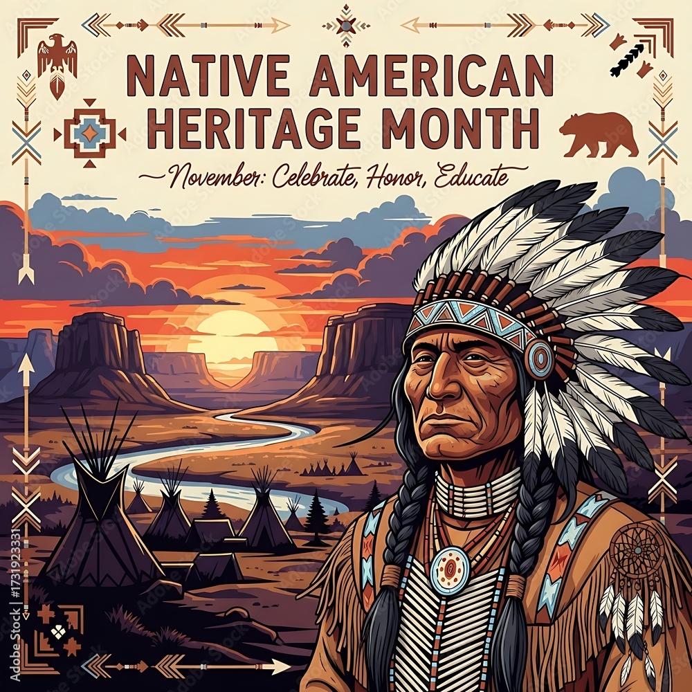 Celebrating Native American Heritage Month A Vibrant Tribute to Culture ...