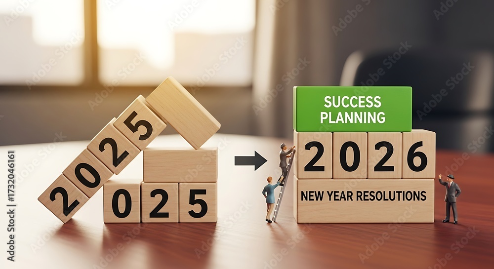 Planning for success in 2026 after 2025 with new year resolutions and ...