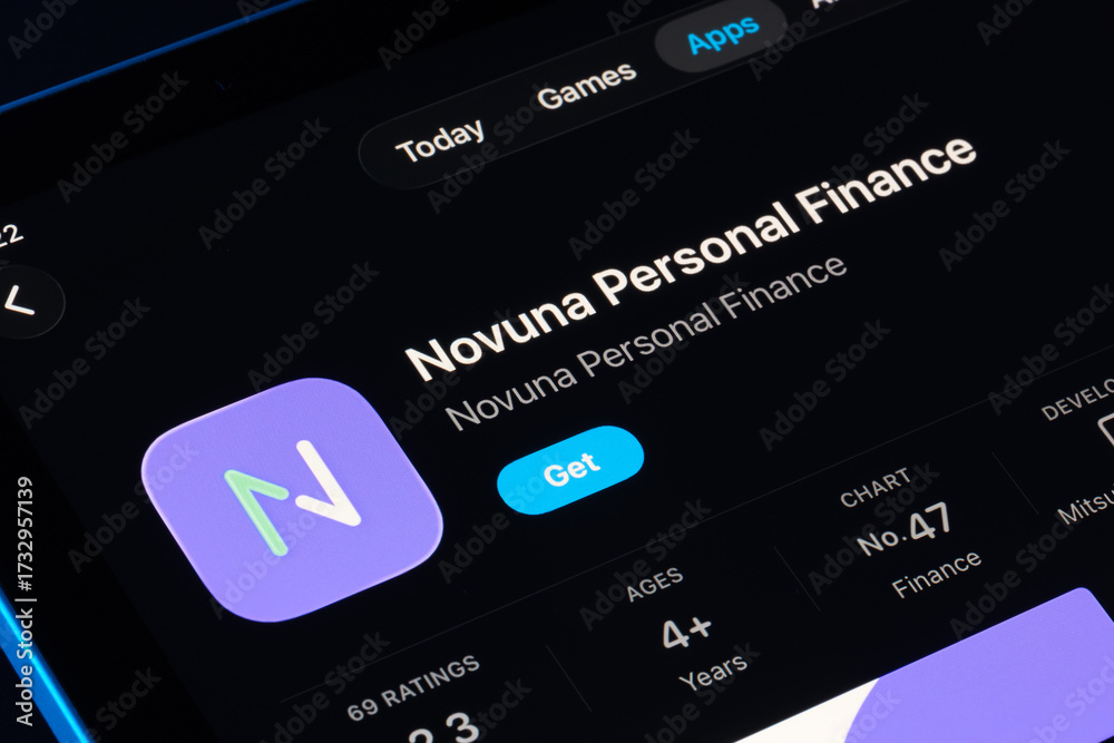 Novuna Personal Finance app page on App Store for iPad, Apple Liquid ...