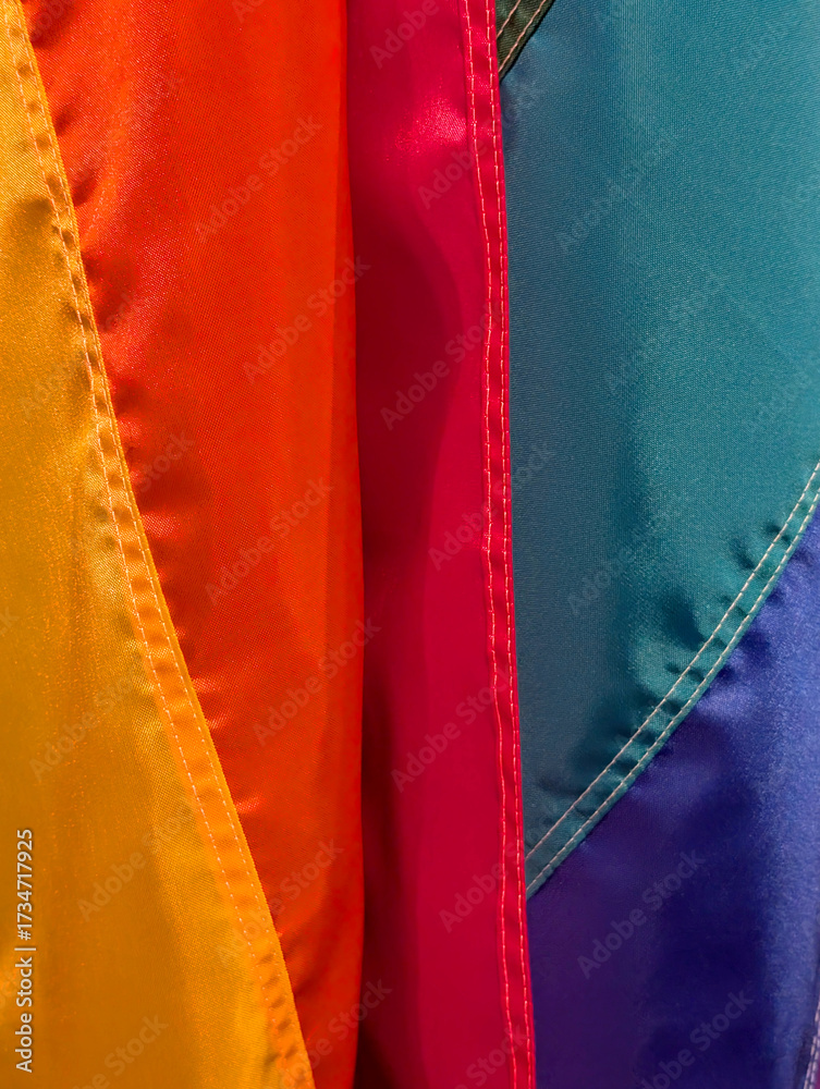 colors of the peace flag united together symbol of peace equality and ...