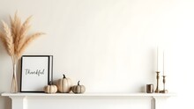 Autumn Mantel Decor Free Stock Photo - Public Domain Pictures