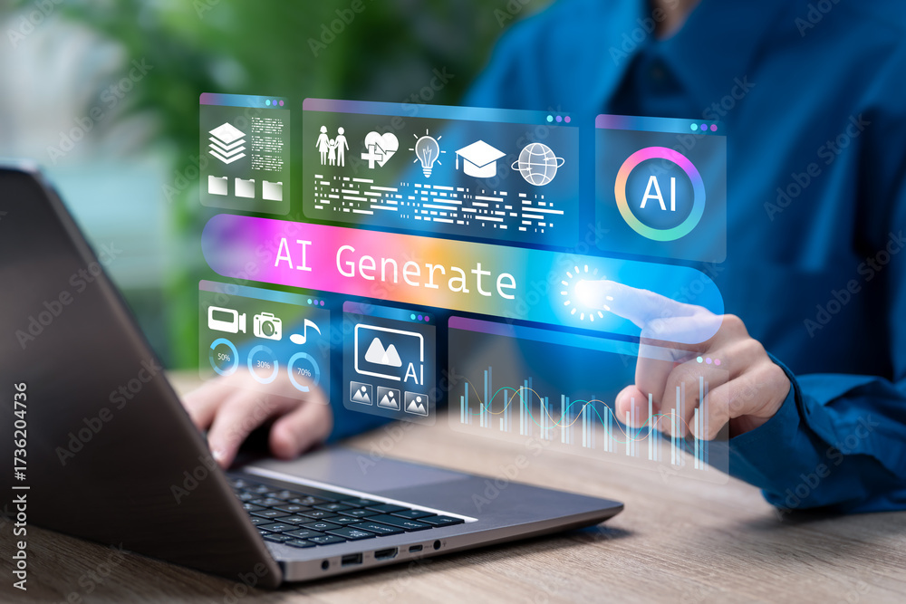 Artificial Intelligence Risk, Health Data Analysis Concept ...