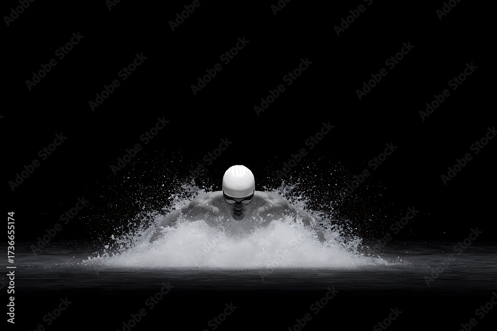 sports photography, sharp, dynamic portrait of a successful female ...