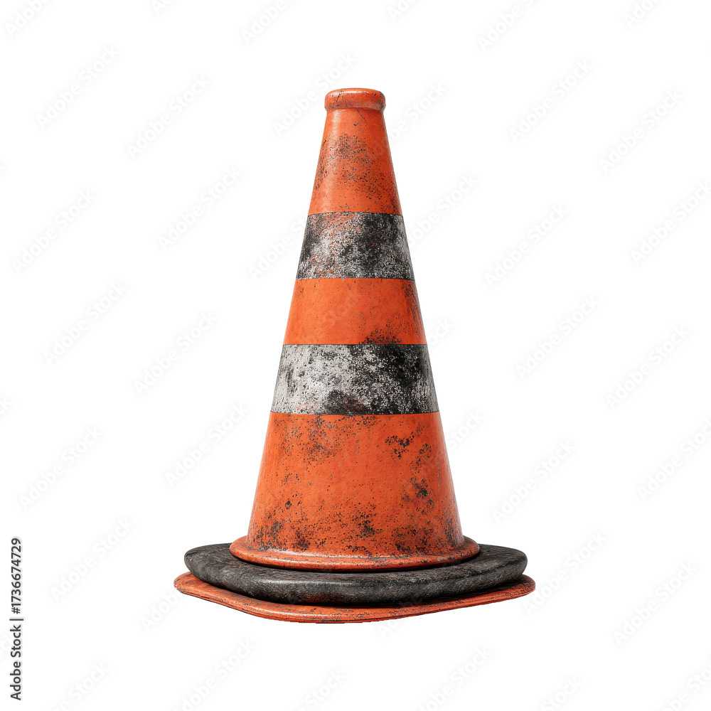 weathered traffic cone png orange cone png safety cone png road cone ...