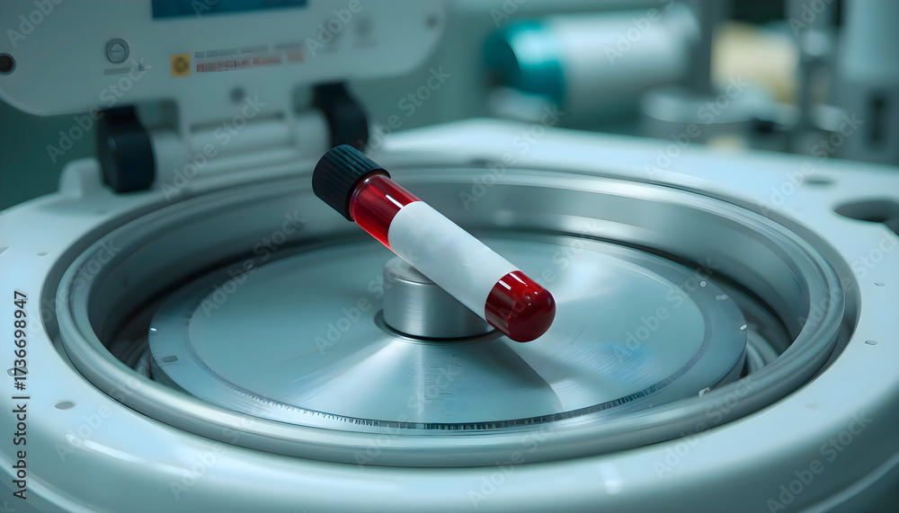Stock-Foto „Medical device for separating blood components into ...