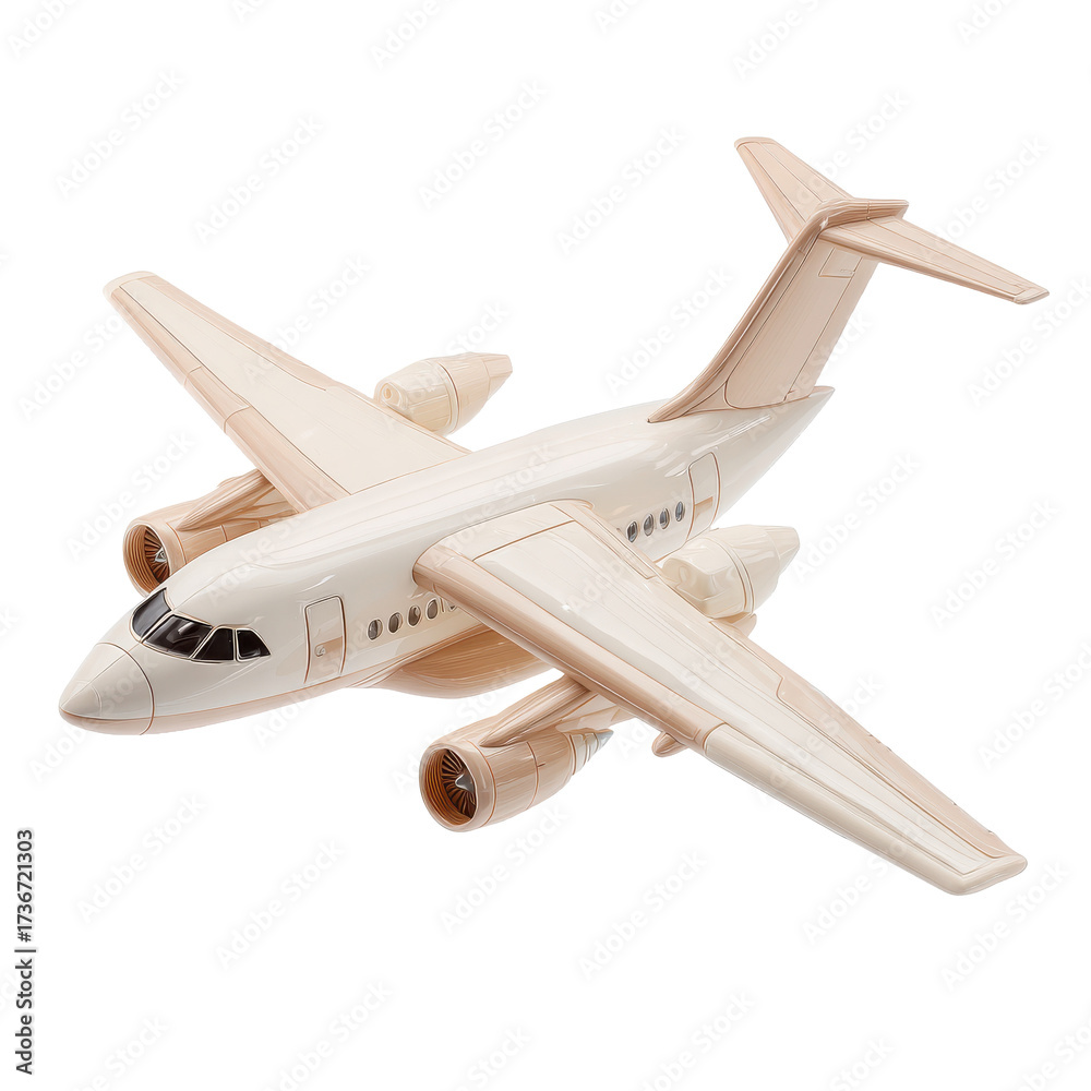 [BAB] å_airplane model png beige airplane png aircraft png in flight ...
