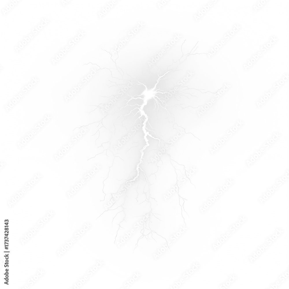 A quality lightning bolt PNG clipart showing an electric strike in a thunderstorm with a ...