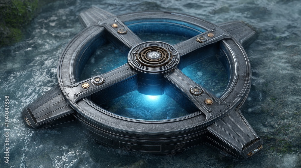 Engineering energy of futuristic underwater tidal turbines in nature's ...