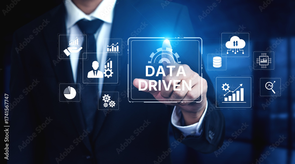 Photo Stock Data-driven decision-making empowers business through ...